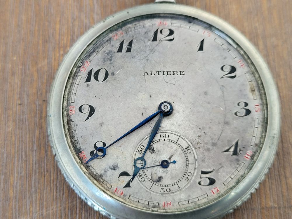 TASCHENUHR ALTIERE 49.5 MM | Kaufen auf Ricardo