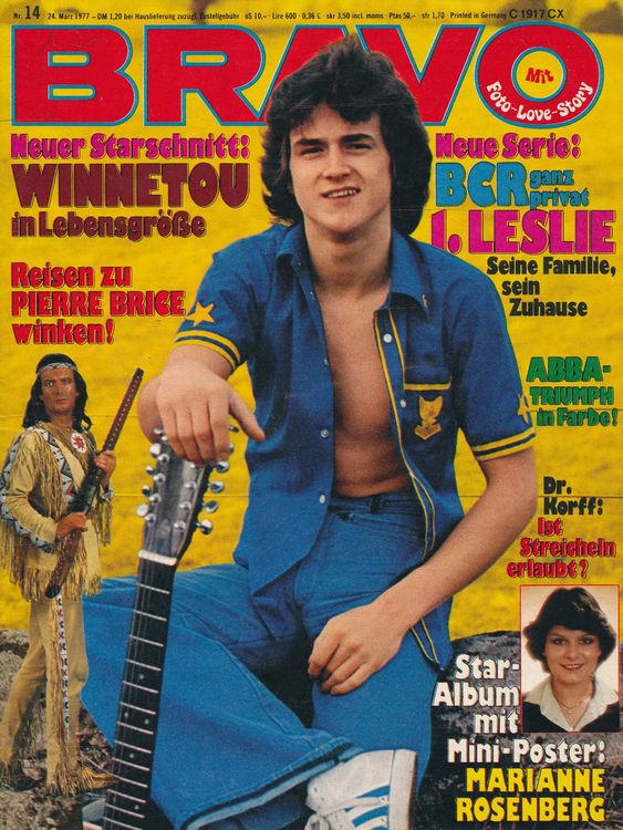 BRAVO Nr. 14 / 24. März 1977 - mit Poster John Travolta (Gebraucht) in ...