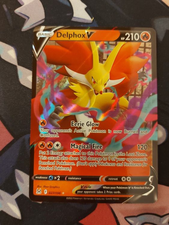 Delphox V #027 Lost Origin EN (Gebraucht) in Biasca für CHF 1.5 – mit ...