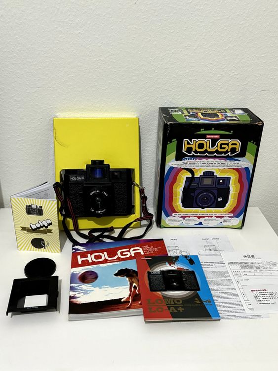 Original Holga flash camera starter kit by Lomography | Kaufen auf Ricardo