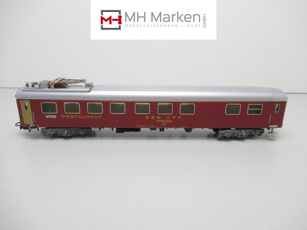 Märklin 4068 Speisewagen der SBB Blech Wechselstrom AC H0 (Gebraucht) in Basel für CHF 10 – mit ...