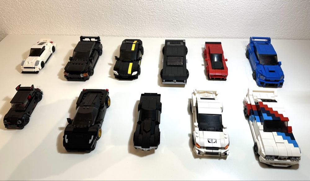 Lego MOC Voitures Collection 11 pces (D'occasion) à Ependes FR pour CHF ...