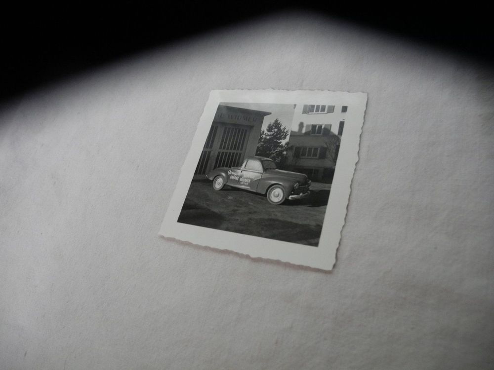 PEUGEOT ALTE FOTO AGFA LUPEX GARAGE WIDMER, USTER (Gebraucht) in für ...