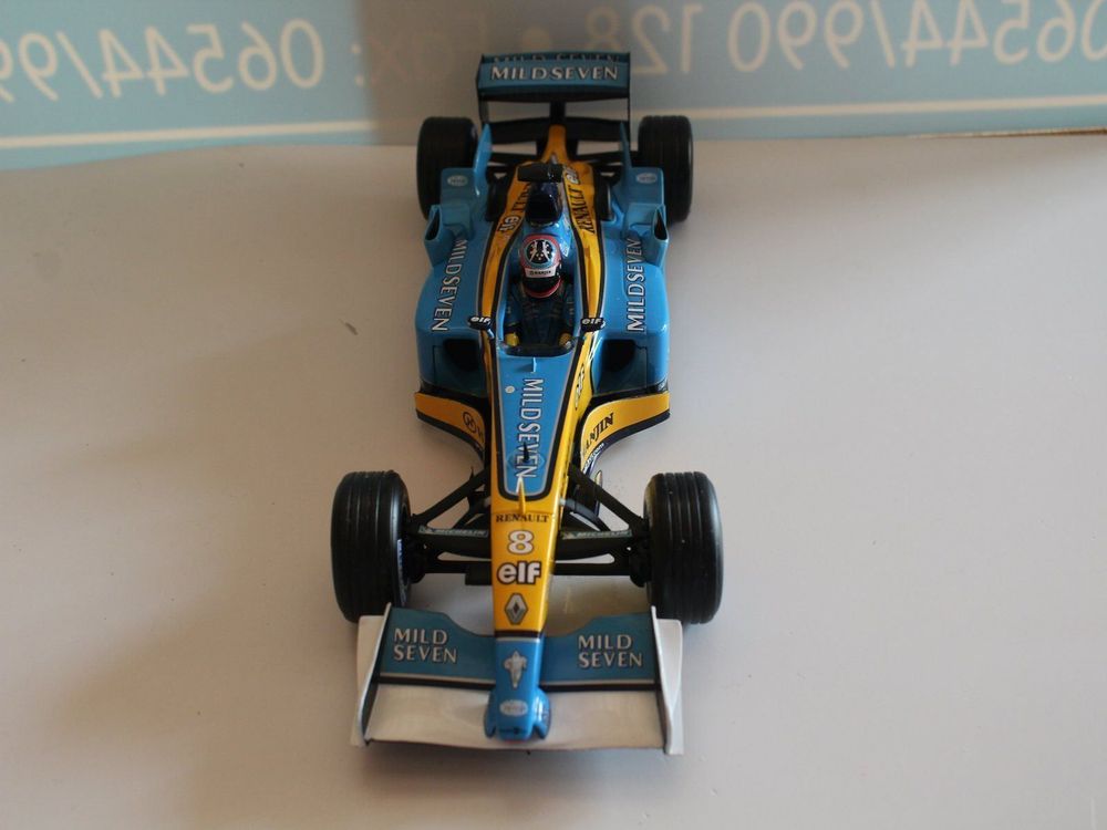 Renault R23 F1 Fernando Alonso Mit Mild Seven Decals 1:18 (Neu und ...