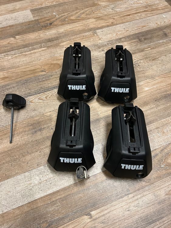 Thule Raised Rail Evo Fuß 4er-Pack schwarz | 710410 (Gebraucht) in ...