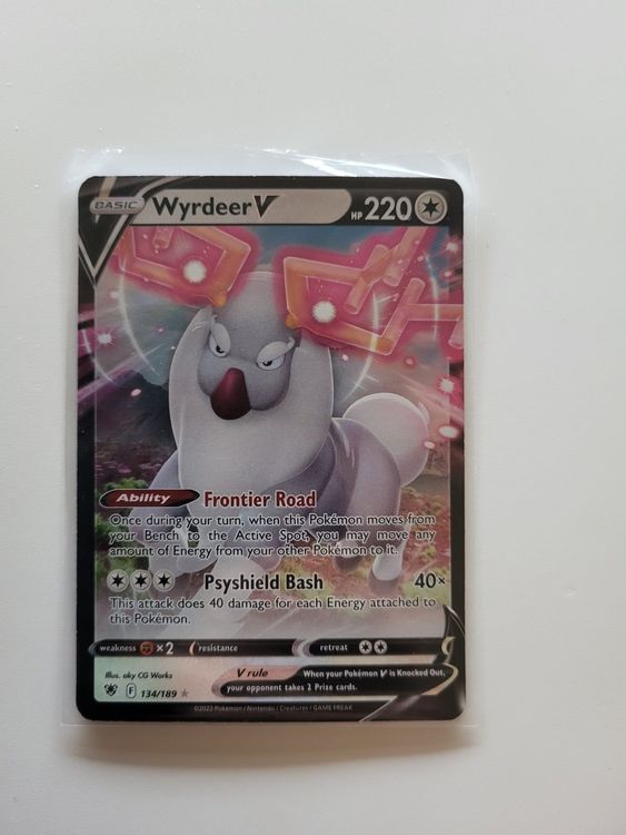 Pokemon Wyrdeer V (Gebraucht) in oberbuchsiten für CHF 1 – mit ...