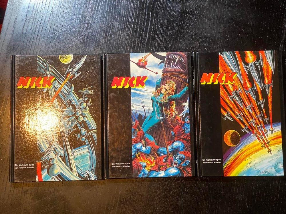 NICK Weltraum-Epos Comics Nr. 1, 12 & 24 /hardcover | Kaufen auf Ricardo