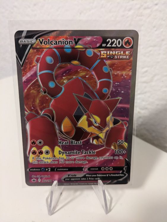 Pokemon Chilling Reign - Volcanion V 162/198 ( EN ) ab 1Fr!! | Kaufen ...