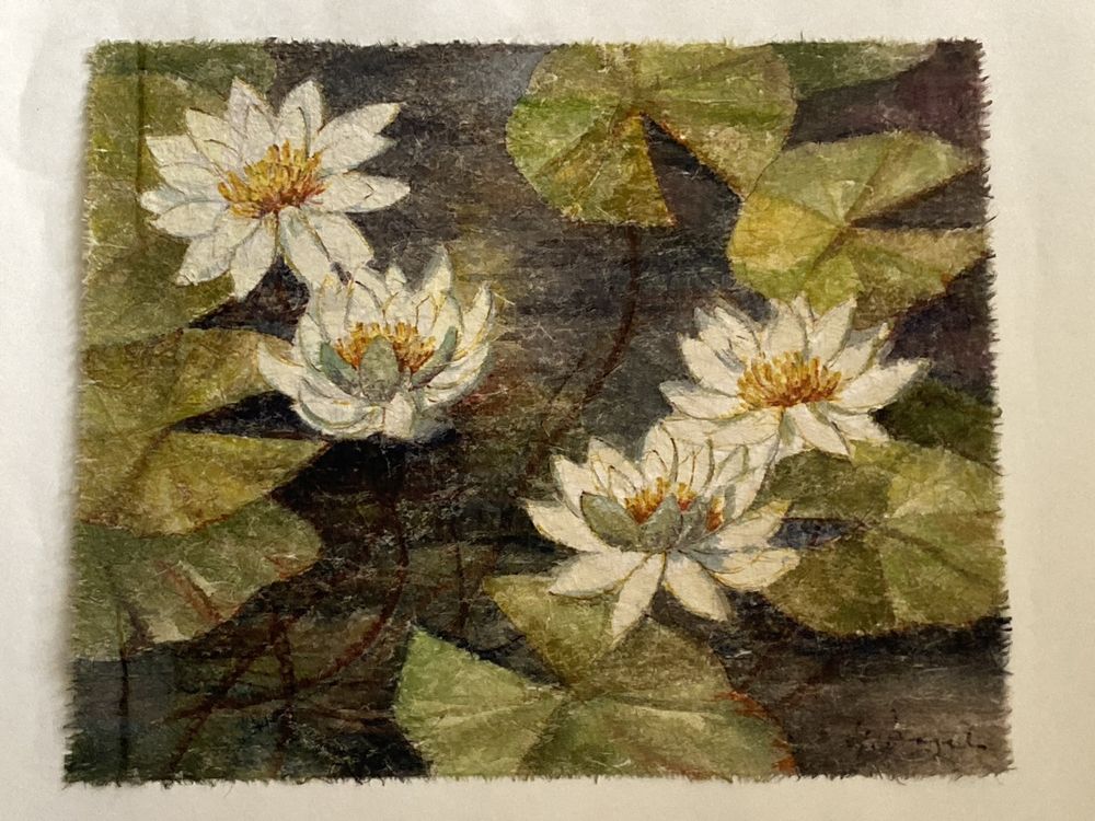 Aquarell, Heinz Vogel, Seerosen. (Gebraucht) in Biberist für CHF 120 – mit Lieferung auf Ricardo ...