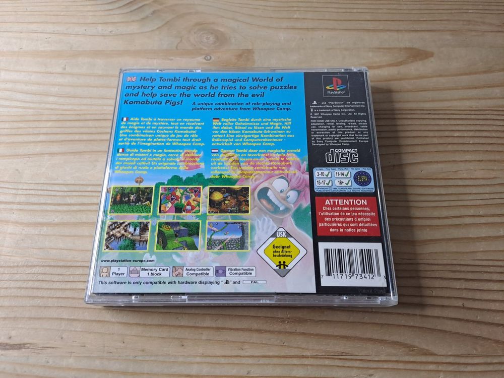 Tombi 1 – Tombi! PS1 (Gebraucht) in Welschenrohr für CHF 349 – mit Lieferung auf Ricardo kaufen