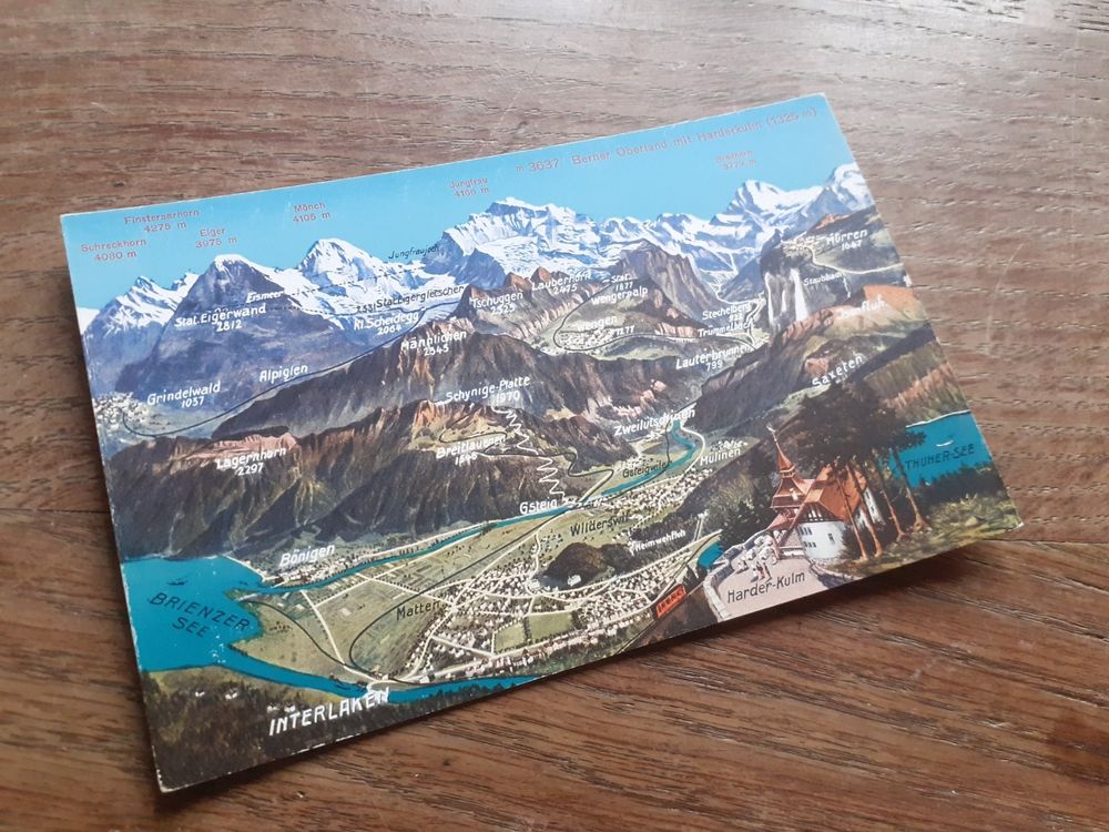 BERNER OBERLAND mit HARDERKULM - INTERLAKEN (Gebraucht) in Winterthur für CHF 1.8 – mit ...