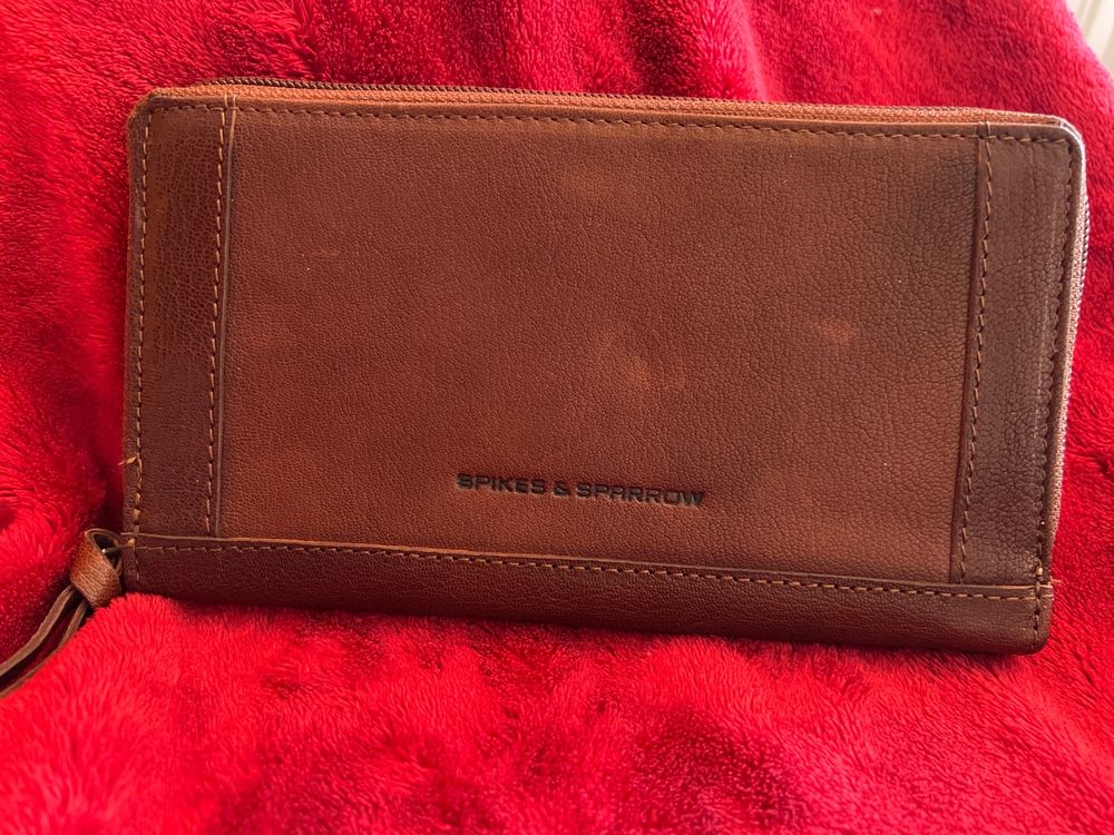 Braunes Leder Portemonnaie Spikes&Sparrow | Kaufen auf Ricardo