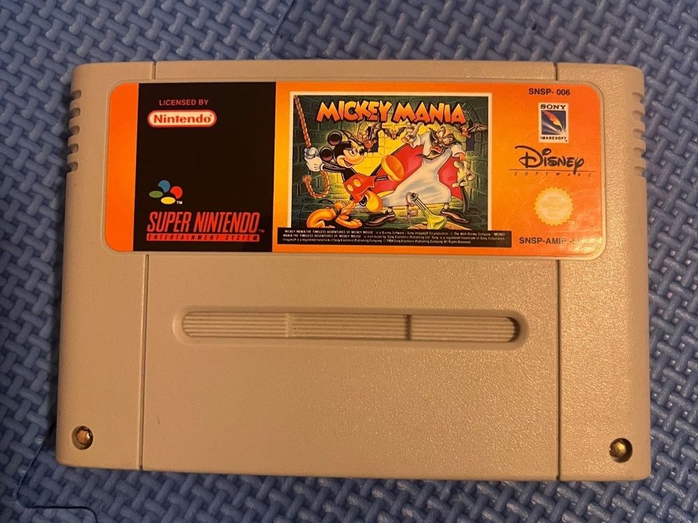 Disney Mickey Mania Super Nintendo (Gebraucht) in Gossau SG für CHF 18. ...