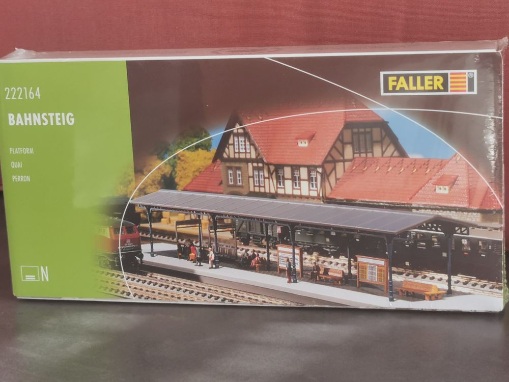 Bausatz Spur n: Bahnsteig, Faller 222164 in OVP | Kaufen auf Ricardo