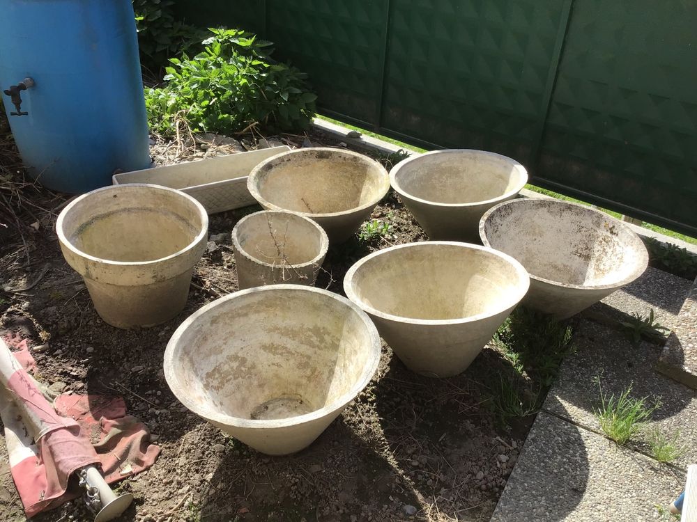 Lot pots vasques mobilier jardin Willy Guhl | Kaufen auf Ricardo