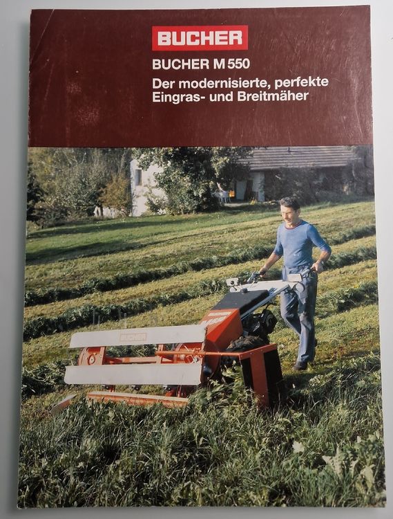 Bucher M 550 Prospekt (Gebraucht) in Kirchlindach für CHF 23 – mit ...