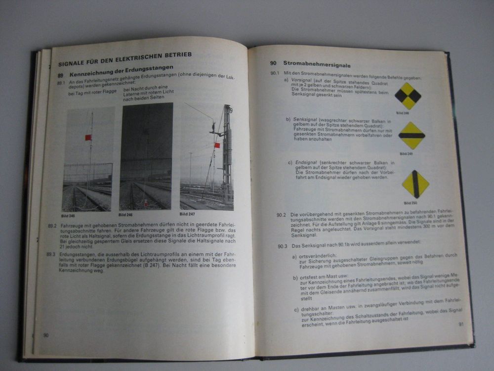 Signalbuch der SBB, Ausgabe 1982 (Gebraucht) in Buchs ZH für CHF 24 – mit Lieferung auf Ricardo ...