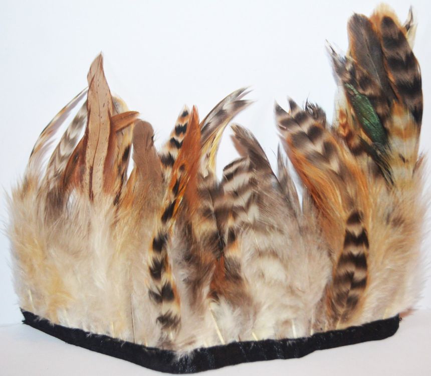 Deko Federn 473 – Band mit Federn – Fasan –Girlande- 1 Meter | Kaufen ...