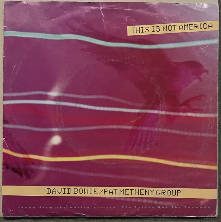 DAVID BOWIE / PAT METHENY GROUP - THIS IS NOT AMERICA (D'occasion) à ...