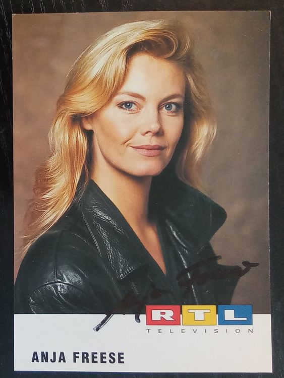 Anja Freese Autogramm signiert Fotopostkarte 10x15cm (Gebraucht) in ...