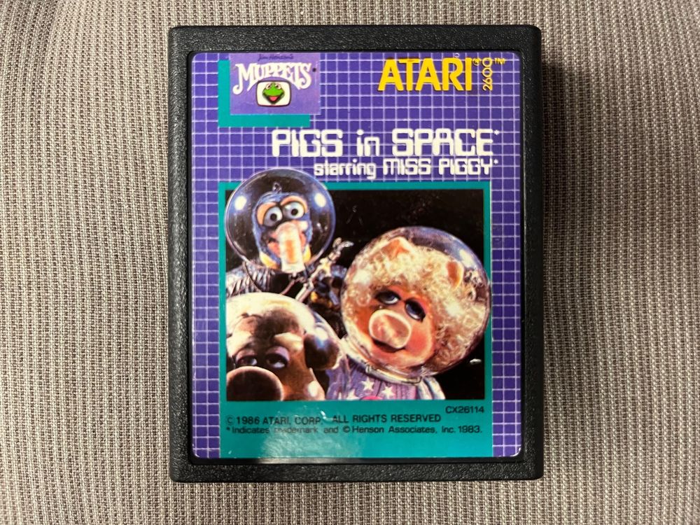 Muppets Pigs in Space Atari (Gebraucht) in Giubiasco für CHF 30 – mit ...