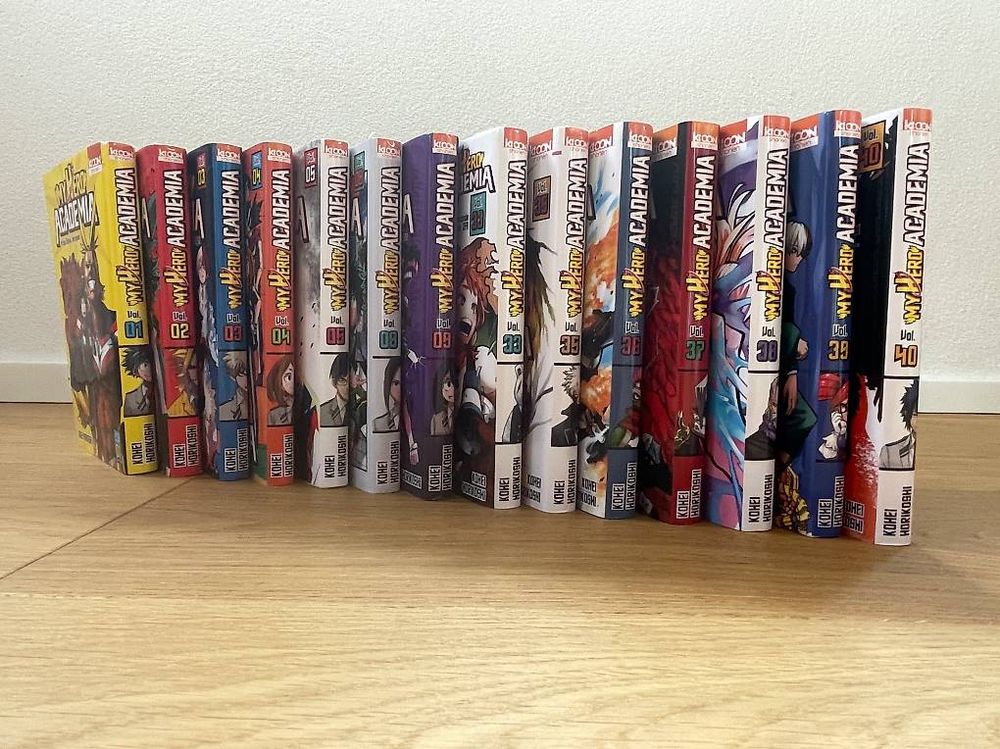 A vendre 14 BD manga My Hero Academia (D'occasion) à Martigny pour CHF ...
