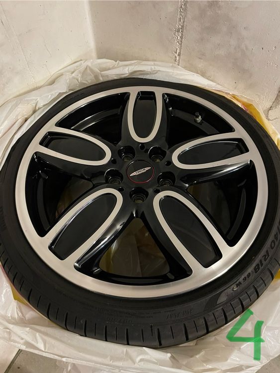 Original Mini John Cooper Works Felgen mit Pneu 7x18 Zoll | Kaufen auf Ricardo