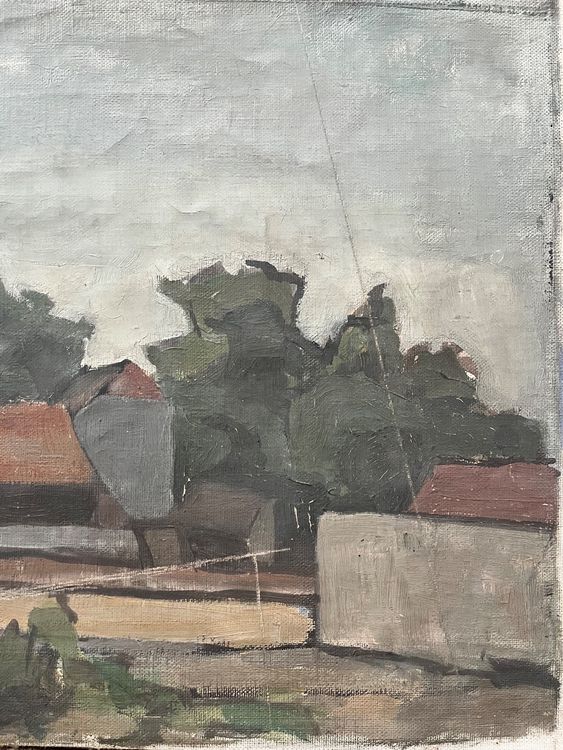 Mitte 20. J. H. Schweizer Schule Landschafts Gemälde | Kaufen auf Ricardo