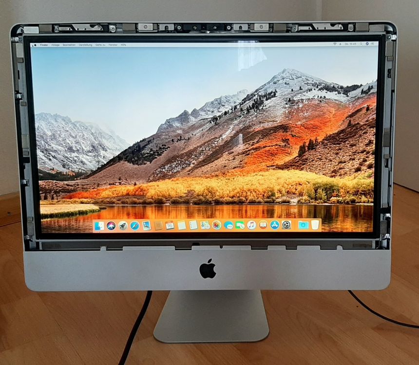 iMac (21,5", Late 2009) Glas Fehlt, Funktioniert Gut. | Kaufen auf Ricardo