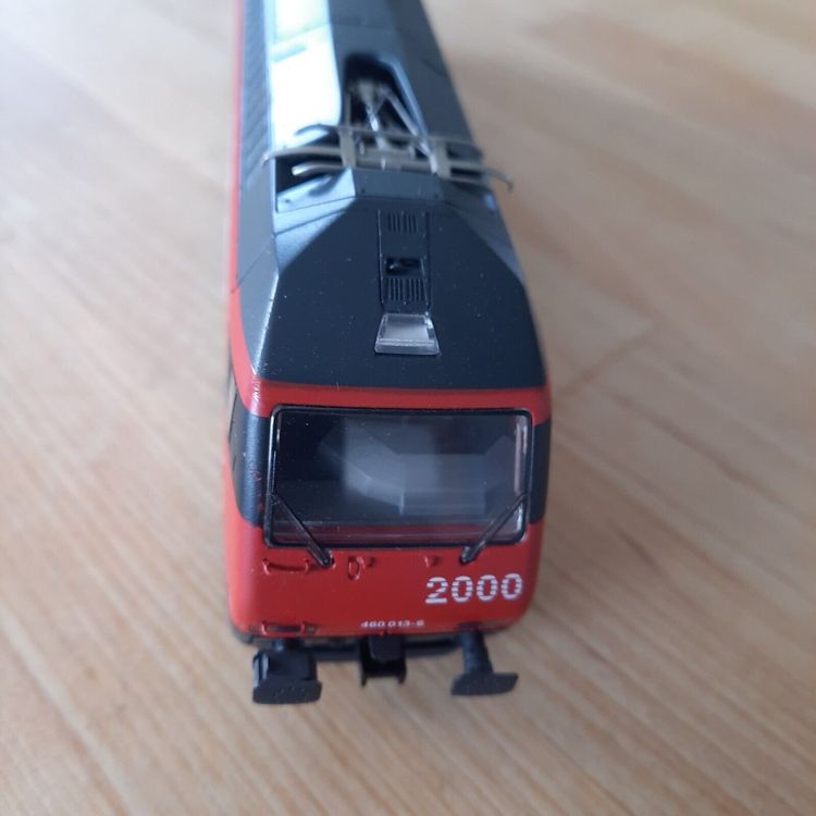 Märklin H0 SBB RE 460 ROT Umbau MTC 21 , ESU Lokpilot V5 LED (Gebraucht ...