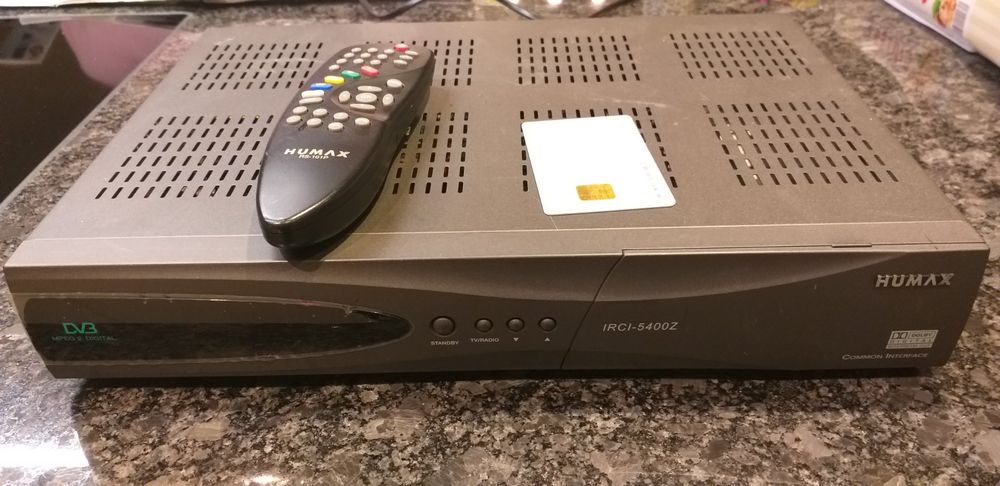 Digitaler Sat Receiver mit Smartcard Keys, Humax IRCI-5400Z | Kaufen ...