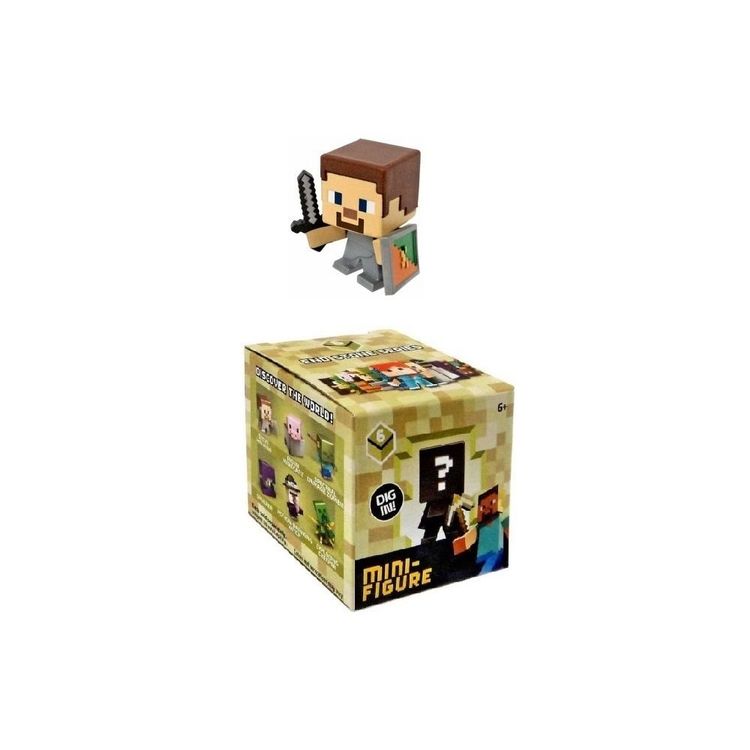 STEVE WITH SHIELD Minecraft 2.5 cm action figure Serie 6 | Kaufen auf ...