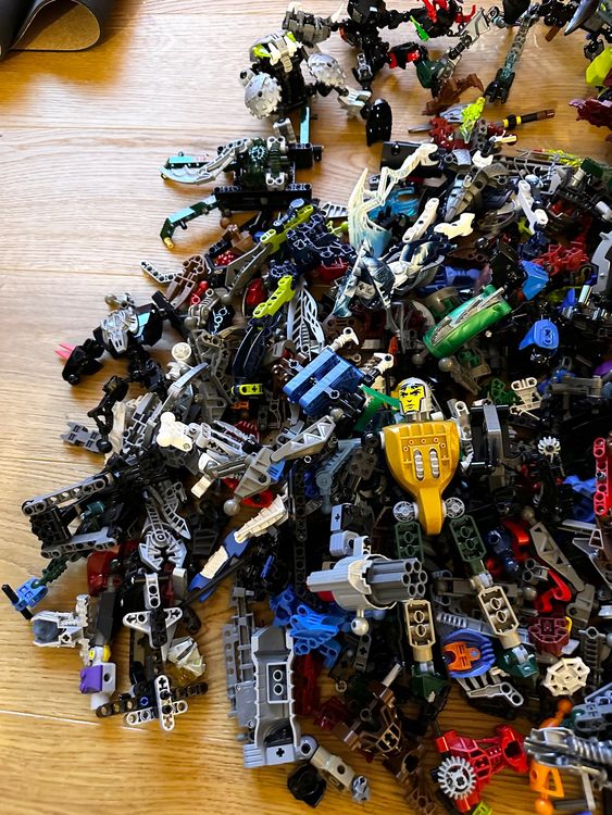 Lego Bionicle Technic sammlung 4.3kg selten rare vintage (Gebraucht) in ...