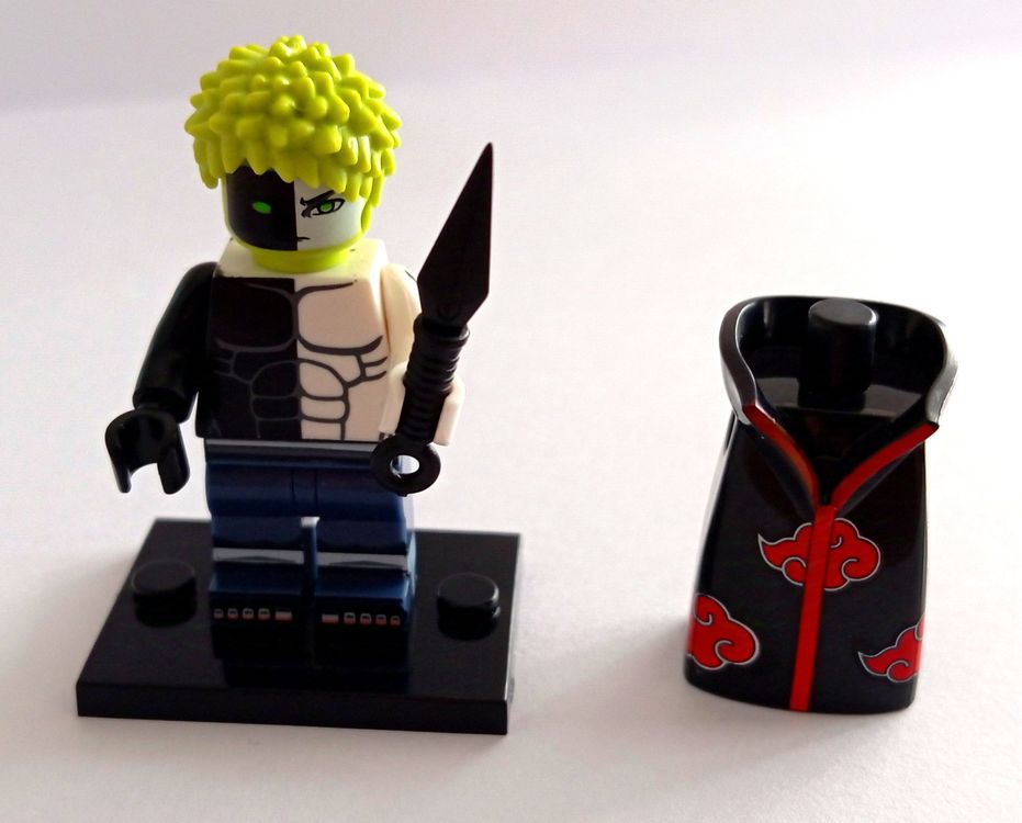 Naruto Mini-Steckfigur Zetsu, Lego-Komp., ca. 4,5 cm (Neu und ...