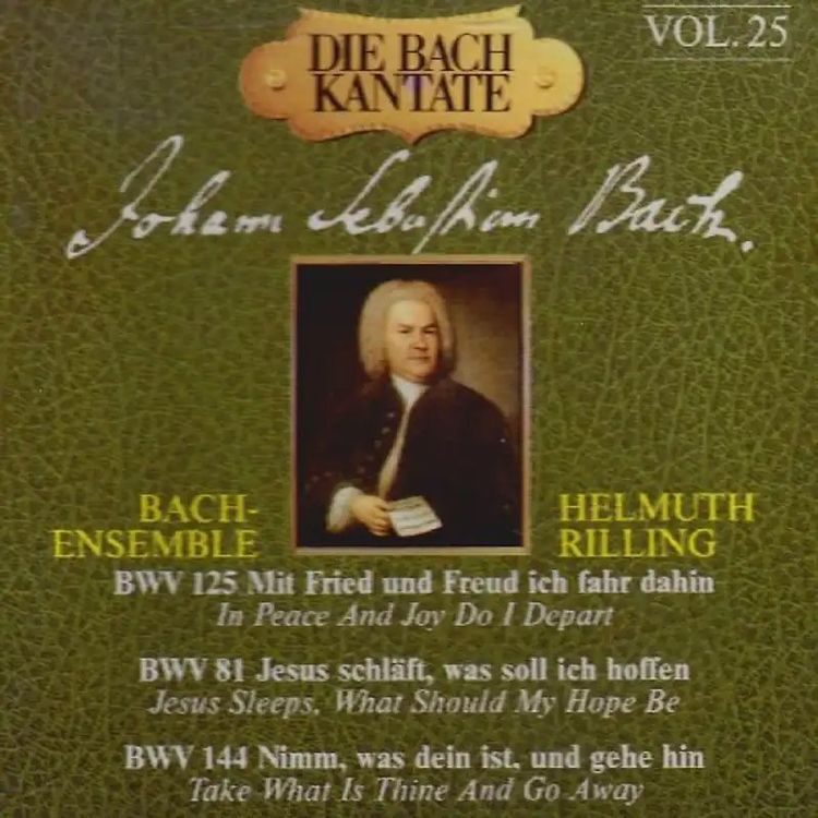 Bach JS/Bach Ensemble/Rilling/Arleen Augér: Cantatas, Vol 25 | Kaufen ...