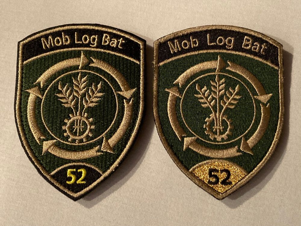 2 Badges: Mob Log Bat 52 - STAB/Stabskp - Schweizer Armee | Kaufen auf ...