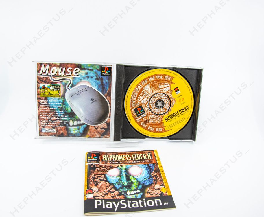 Baphomets Fluch II: Die Spiegel der Finsternis PS1 / PSX (Gebraucht) in Effretikon für CHF 34 ...