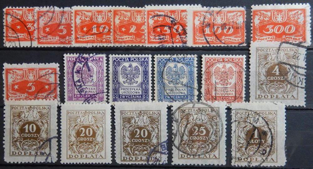 Polen Porto & Dienst Lot mit alten Werten (Gebraucht) in Zürich für CHF ...