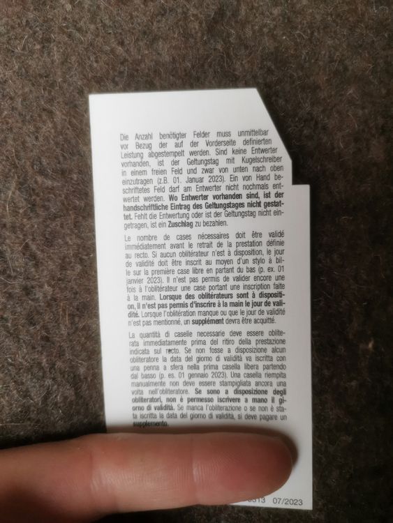 GA SBB Mitfahrtageskarte (Neu und originalverpackt) in Grenchen für CHF ...