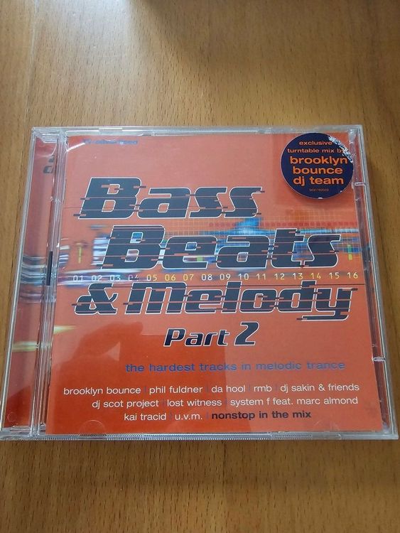 2 CD - Bass Beats & Melody Part 2 (inkl. Special Remixes) (Gebraucht ...