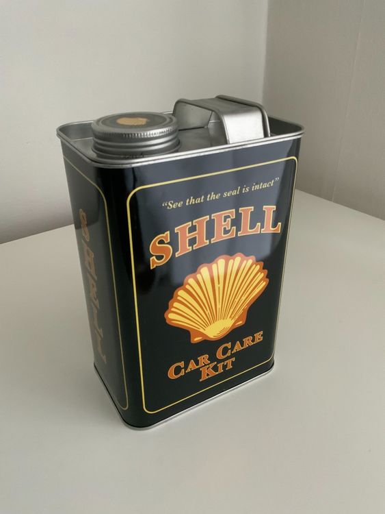Blechkanister SHELL Car Care Kit Ölkanne-Look (Gebraucht) in Luzern für ...