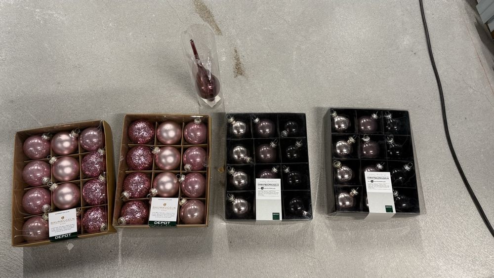 Wunderbar Weihnachtskugeln Sale Depot Bild