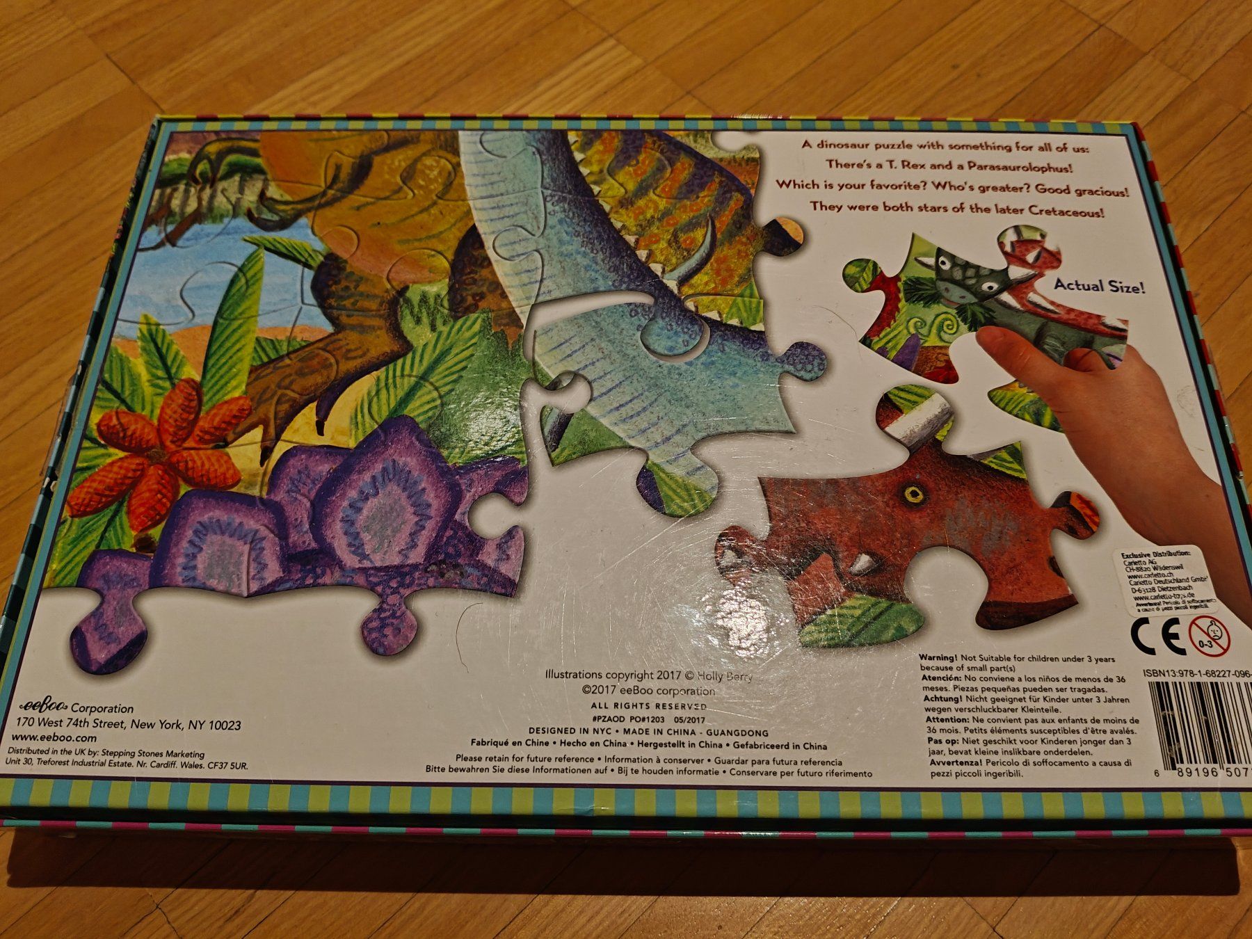 Beliebtes Dino -Puzzle 100 x Stück ab 5.Jahren / Dinosaurier (Gebraucht ...