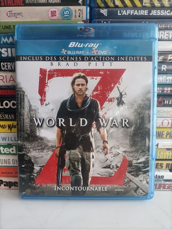 Blu-ray + DVD World War Z (fr/uk) Brad Pitt - Mireille Enos | Kaufen ...