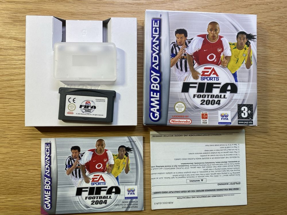 FIFA Fussball 2004 Gameboy Advance mit OVP (Gebraucht) in Rombach für ...
