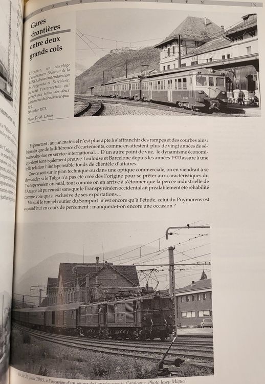 SNCF - HISTOIRE du RAIL - TRANS PYRÉNÉEN - Buch von 1990 (Gebraucht) in ...