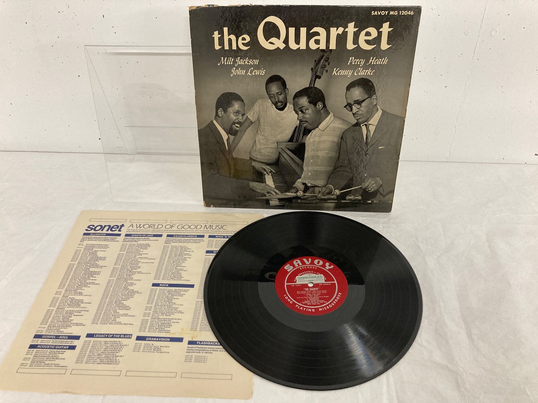 THE Quartet SAVOY Jazz LP M. Jackson J. Lewis P. Heath (Gebraucht) in ...