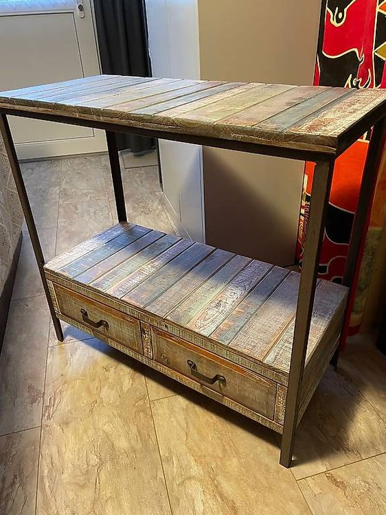 Console en bois recyclé | Kaufen auf Ricardo