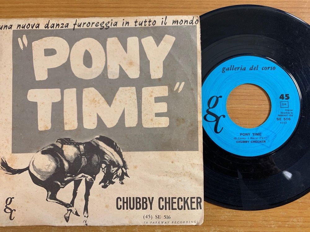 Chubby Checker - Pony Time / Italy-Pressing 196? (Gebraucht) in Gais ...