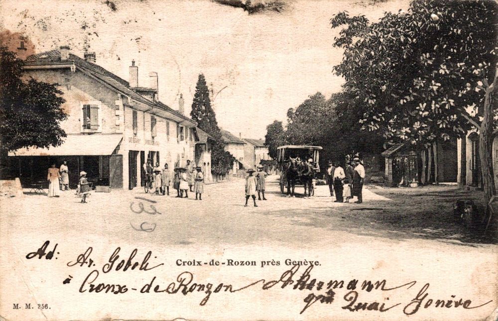 Karte Croix-De-Rozon Photo 1906 | Kaufen auf Ricardo